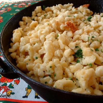 How to Make German Spaetzle- German pasta - A Feast For The Eyes