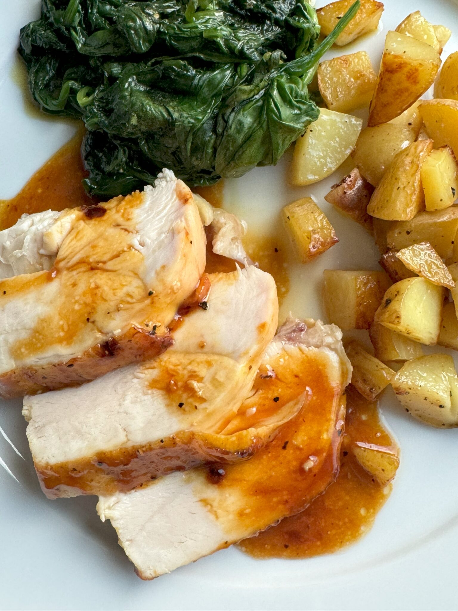Easy Crispy Skinned Chicken a l'Orange - A Feast For The Eyes