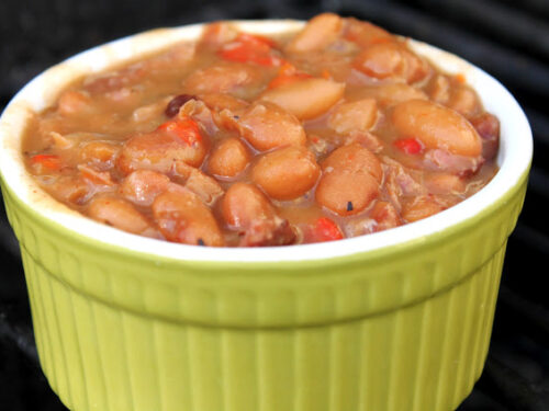 how to cook beans over a campfire