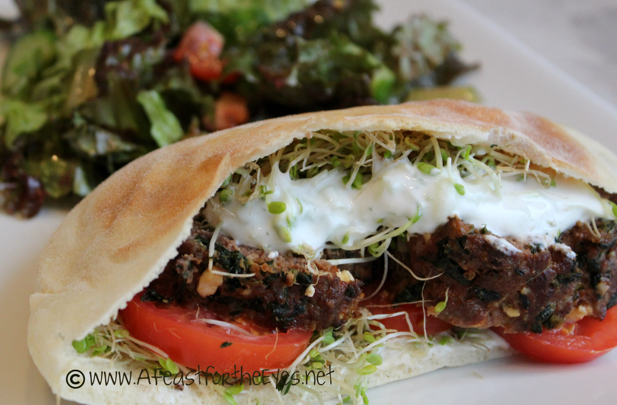 How to Make Homemade Ground Lamb Gyros - A Feast For The Eyes