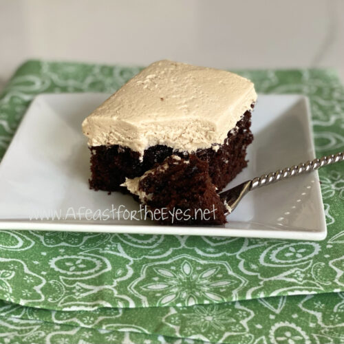 The Ultimate Chocolate Mocha Cake - A Feast For The Eyes