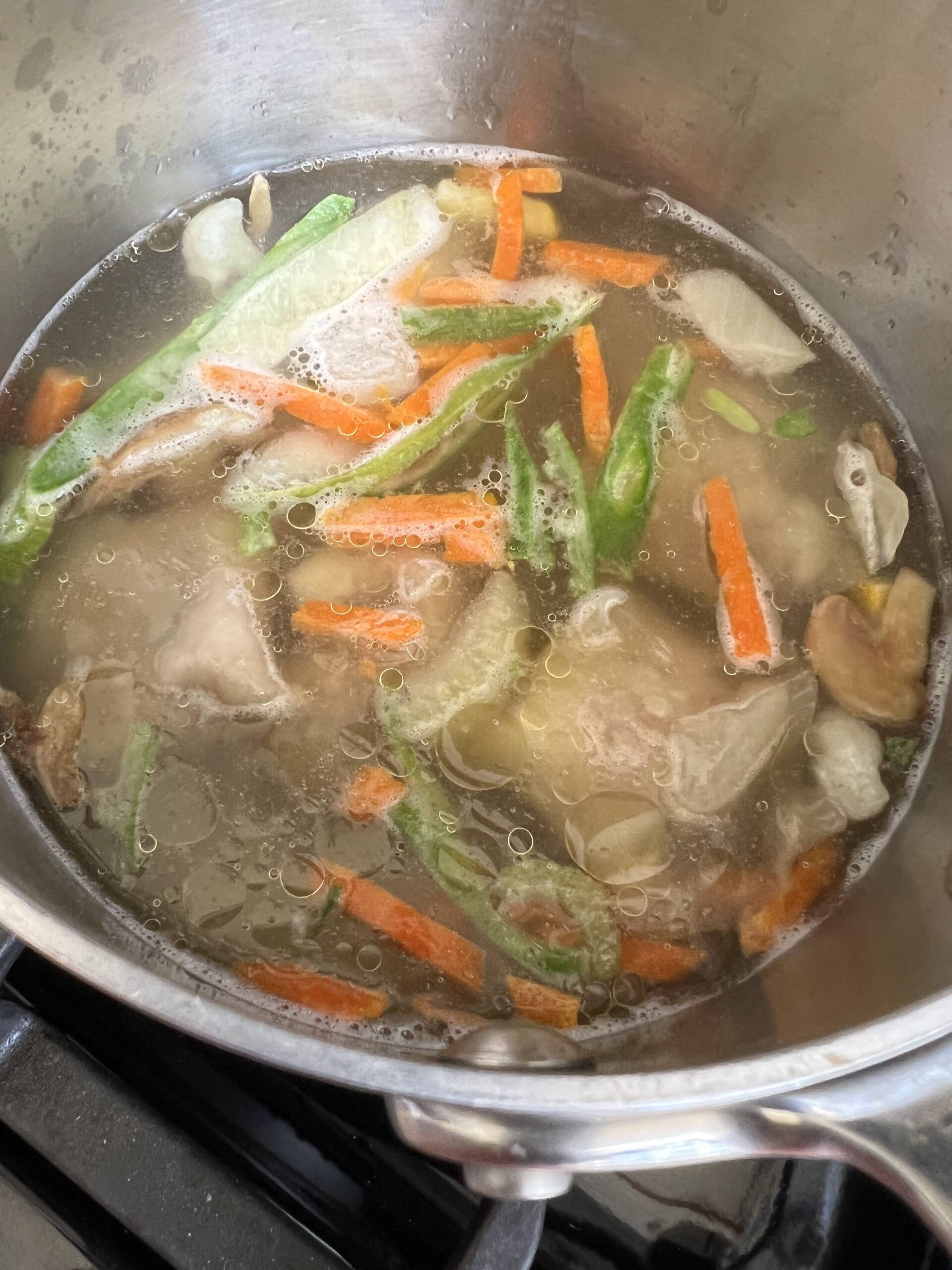 How to Make Homemade Wonton Soup and Instant Pot Chinese Chicken Broth ...