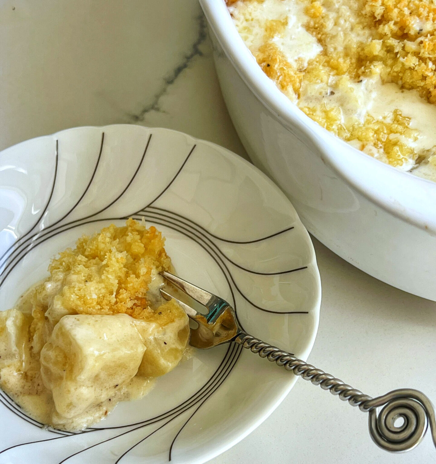 Creamy Lighthouse Inn Potato Casserole - A Feast For The Eyes