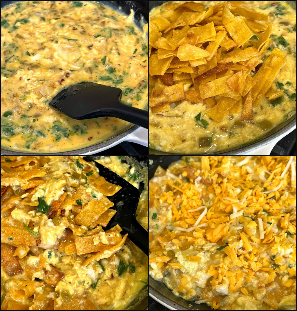 Tex Mex Migas Egg for Breakfast or Brunch - A Feast For The Eyes