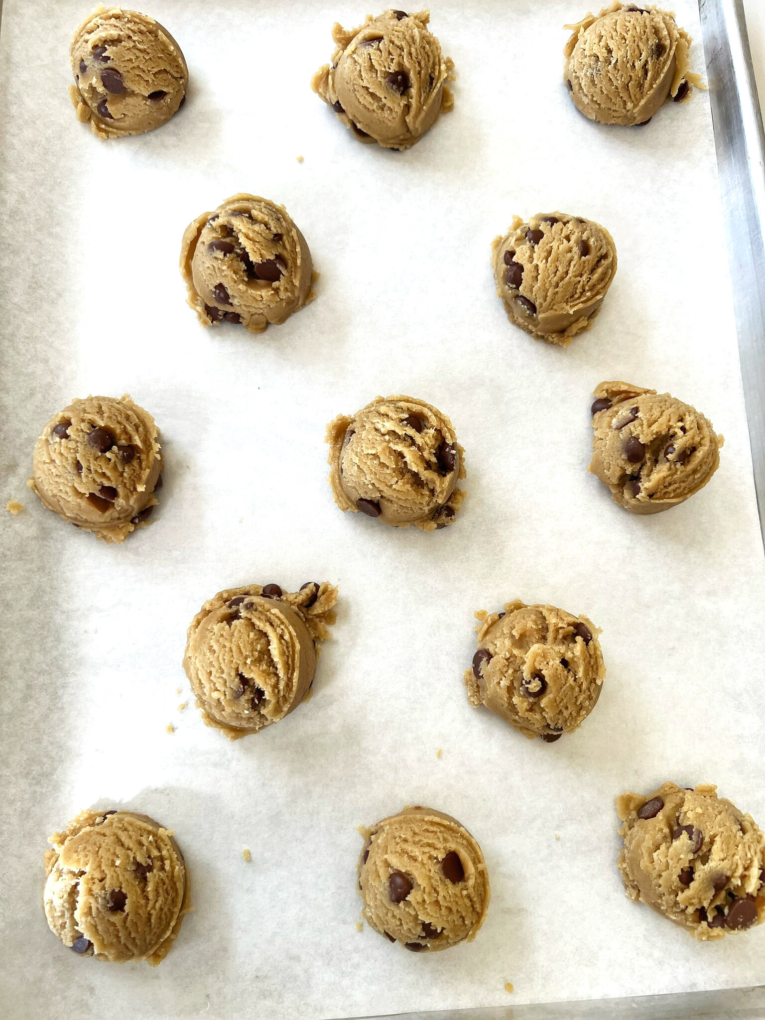 Perfect Soft and Chewy Chocolate Chip Cookies Recipe - A Feast For The Eyes