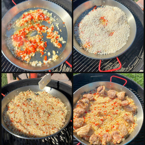 How to Make Paella on the Grill - A Feast For The Eyes