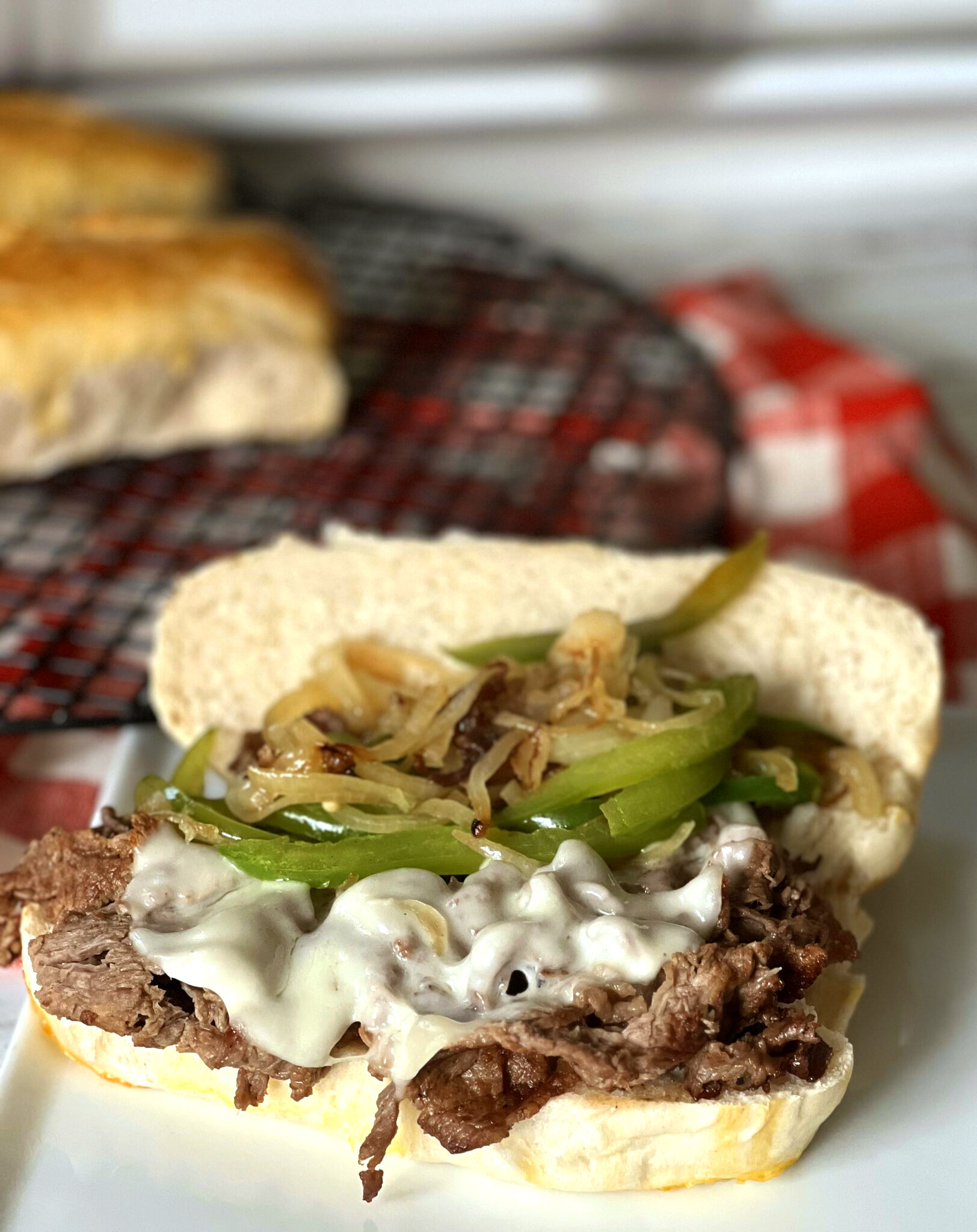 Philly Cheesesteak Sandwich Recipe - A Feast For The Eyes